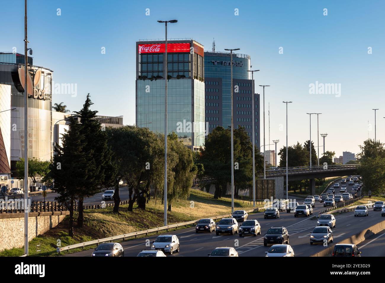 Buenos Aires, Argentina. October 27, 2024. View of General Paz Avenue ...