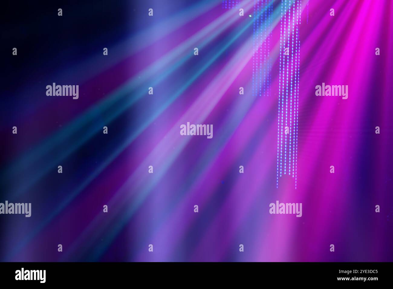 Multi-colored laser beams from stage spotlights Stock Photo - Alamy