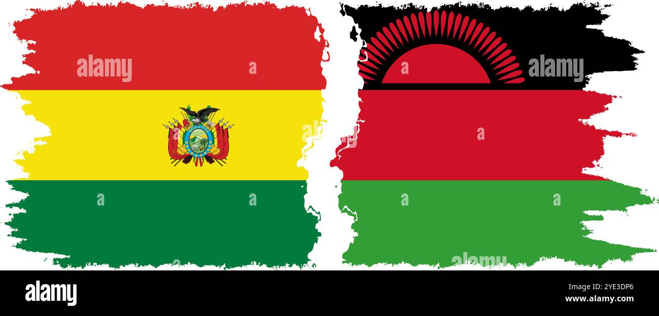 Bolivia malawi flag Stock Vector Images - Alamy
