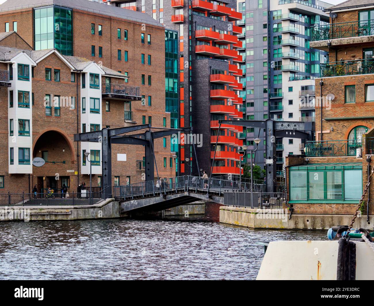 Millwall Outer Dock, Isle of Dogs, London, England, United Kingdom ...