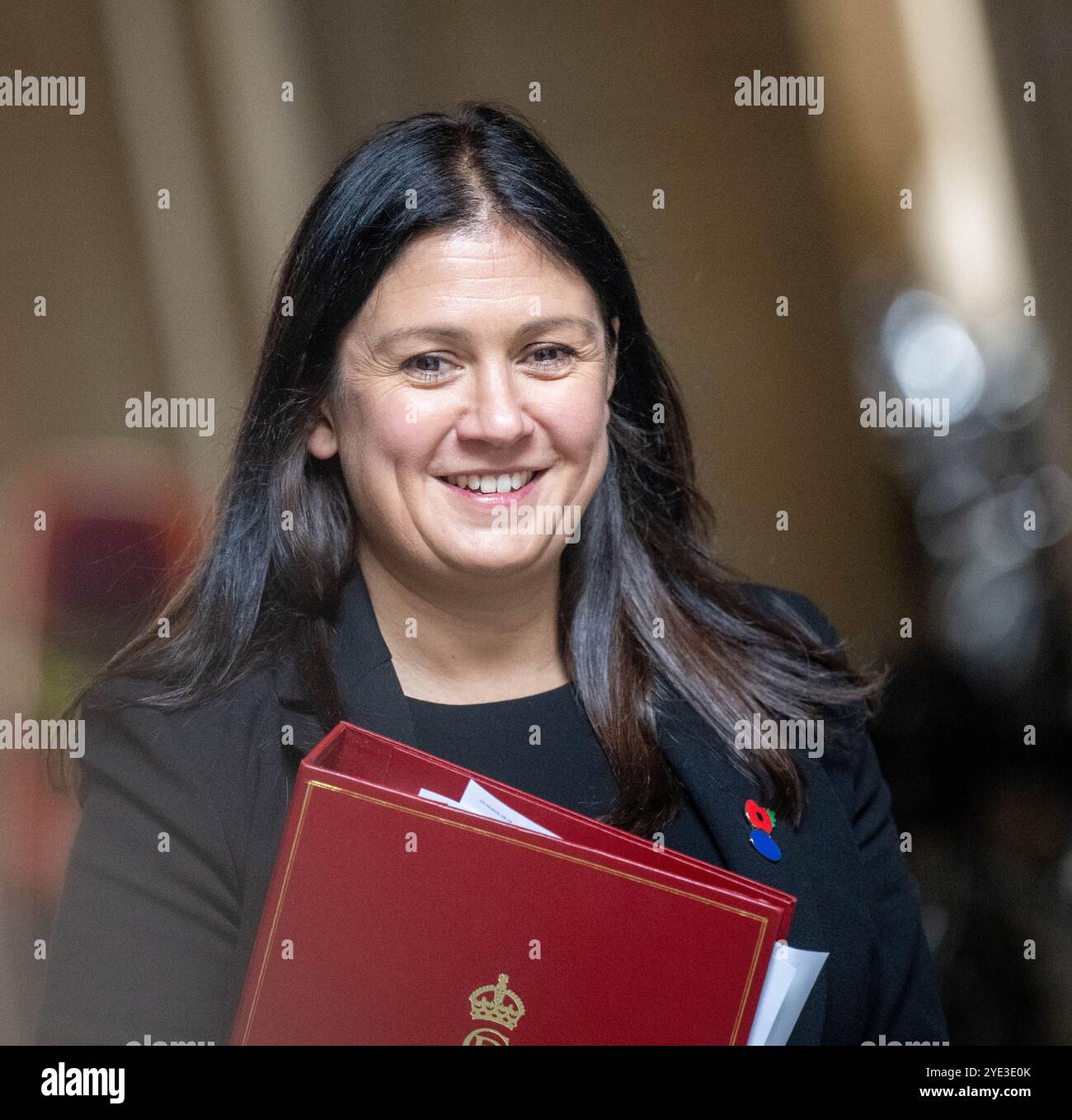London, UK. 29th Oct, 2024. Lisa Nandy, Culture Secretary, at a cabinet ...