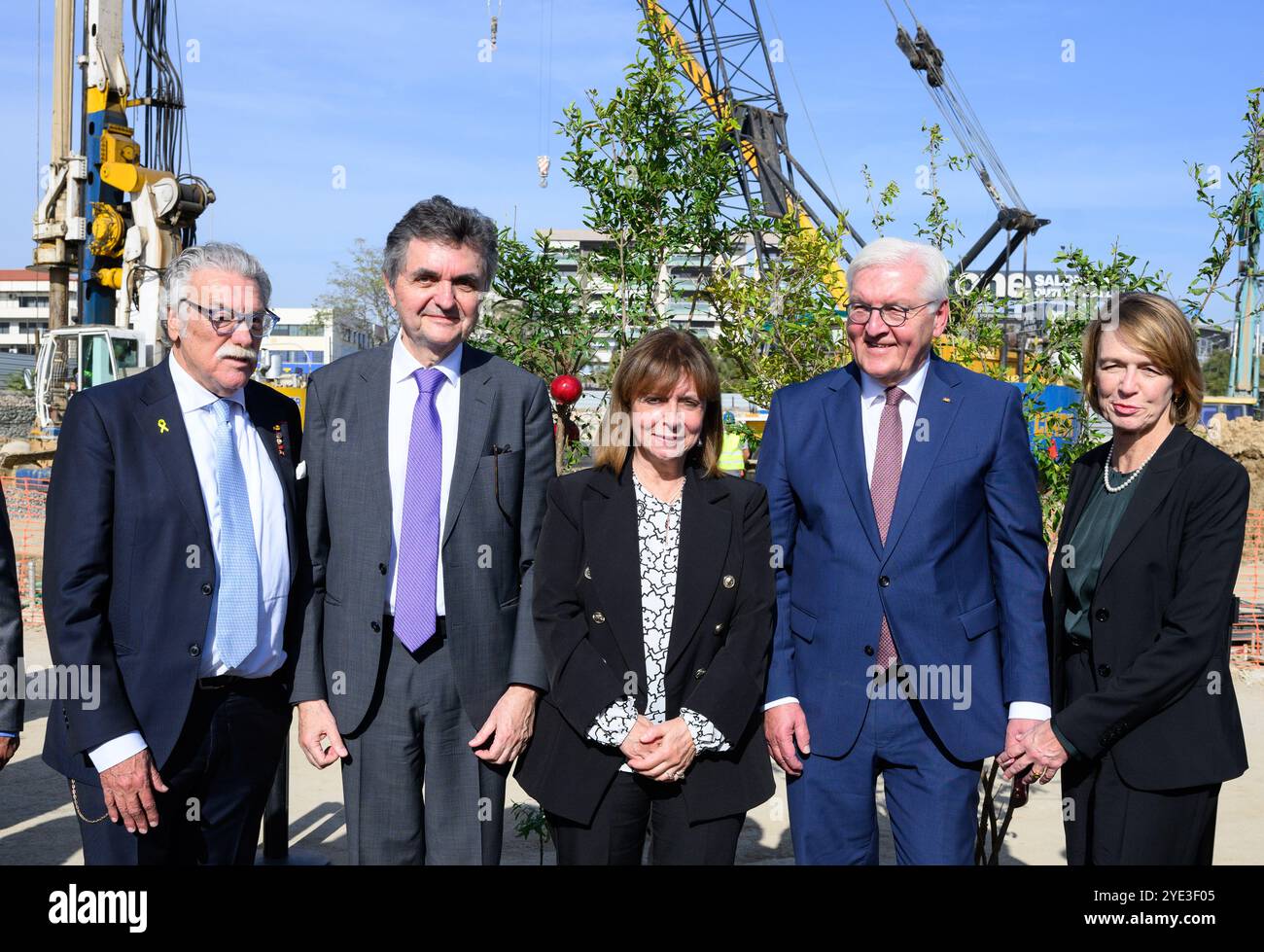 29 October 2024, Greece, Thessaloniki: Federal President Frank-Walter ...