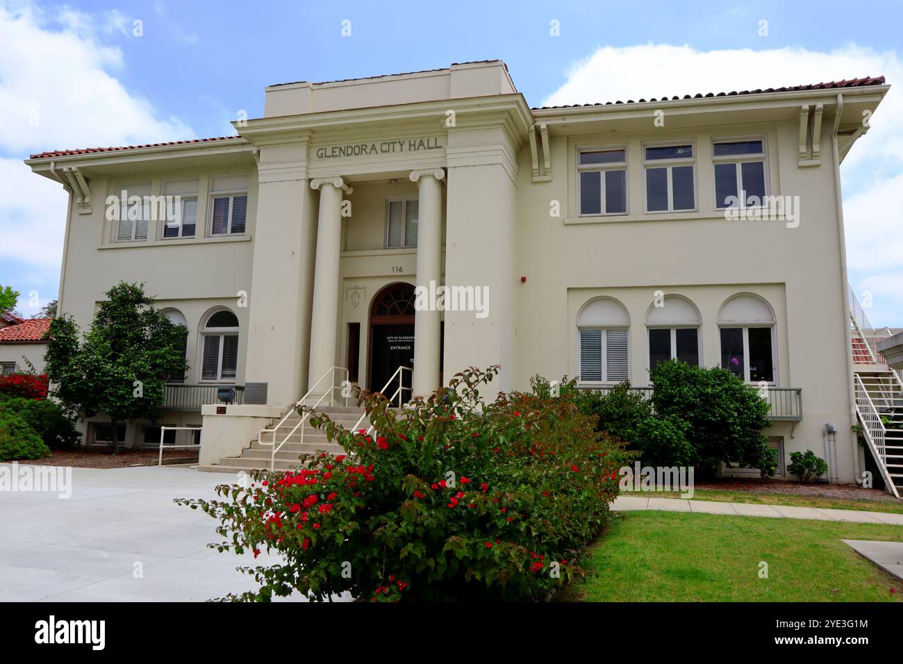Glendora (LA County), California: Glendora City Hall located at 116 E Foothill Blvd, Glendora ...