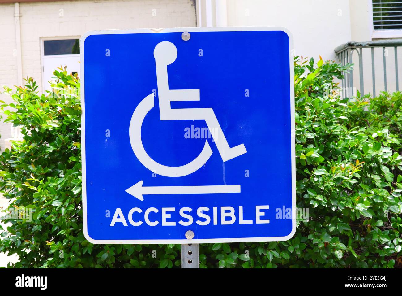 Wheelchair Accessible Sign, Disability Access Symbols Stock Photo - Alamy