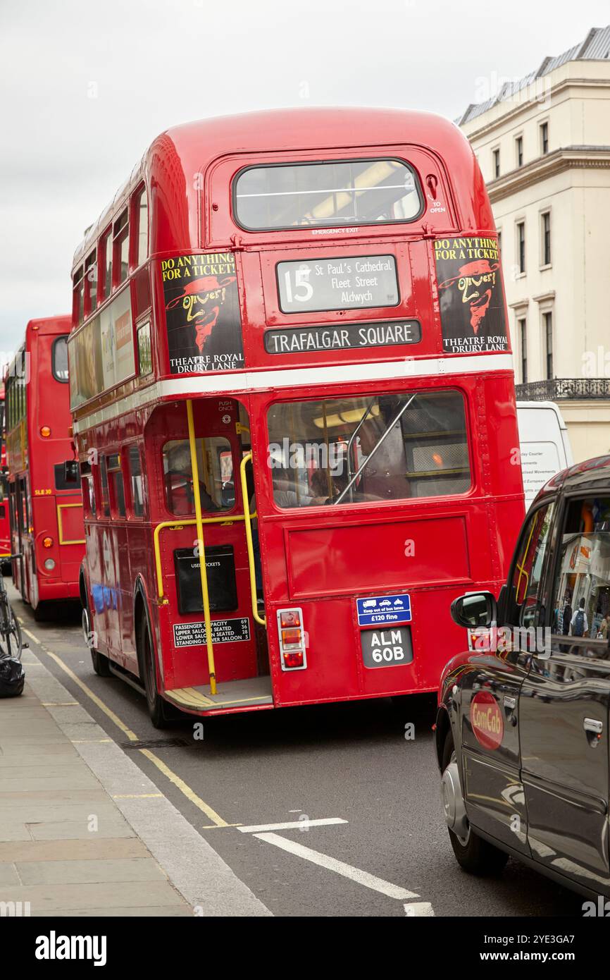 Routemaster Bus number 15, London, UK Stock Photo - Alamy