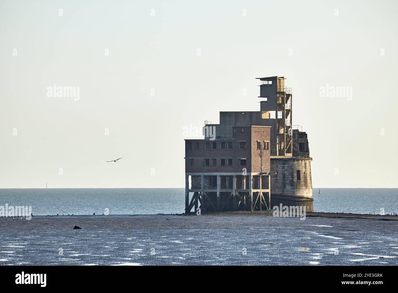 Grain Tower Fortification built in the mid 19th century used in trhe ...