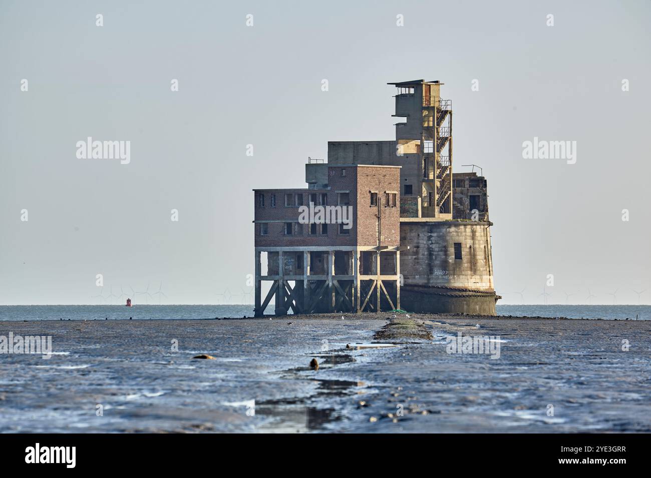 Grain Tower Fortification built in the mid 19th century used in trhe ...