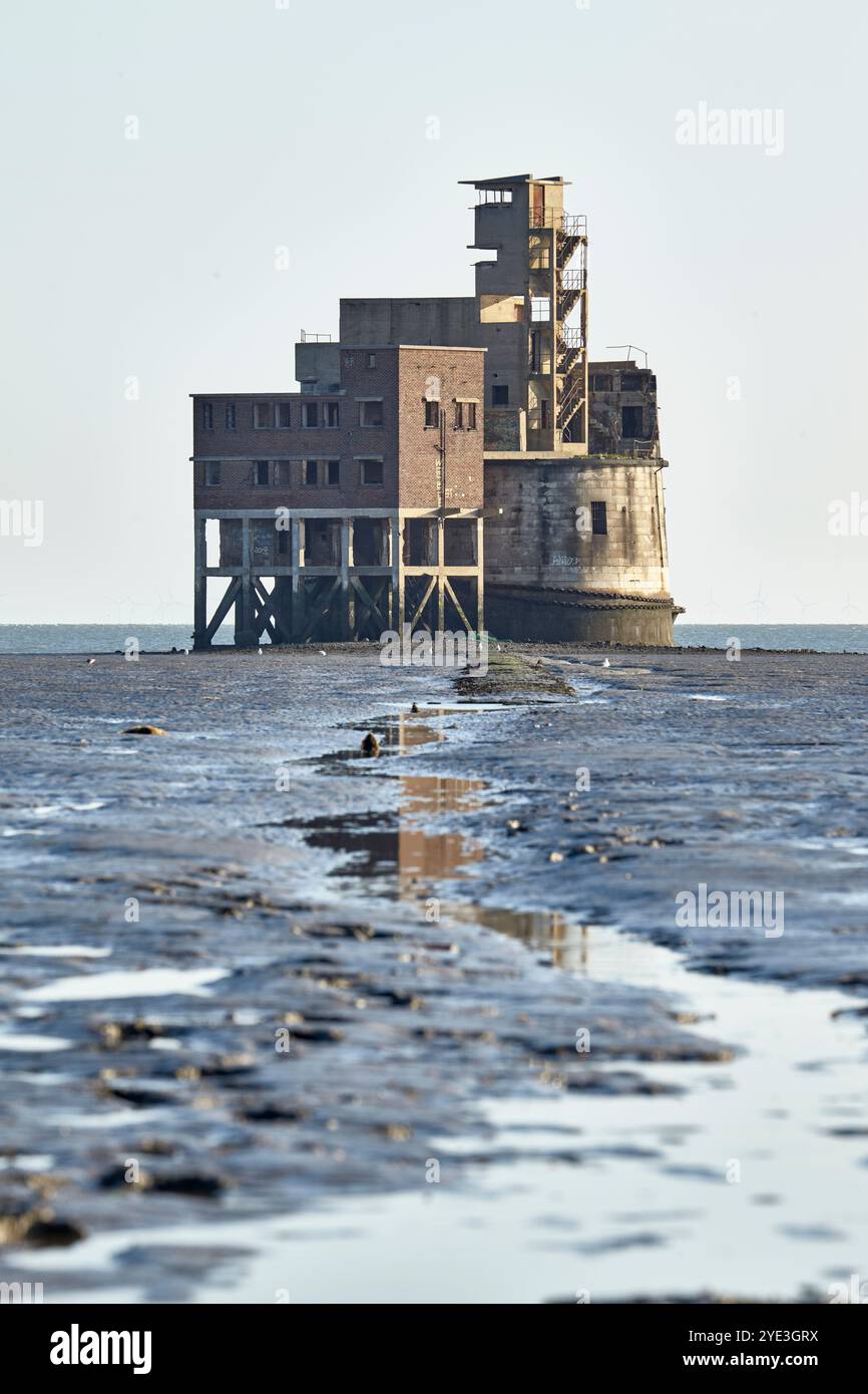 Grain Tower Fortification built in the mid 19th century used in trhe ...