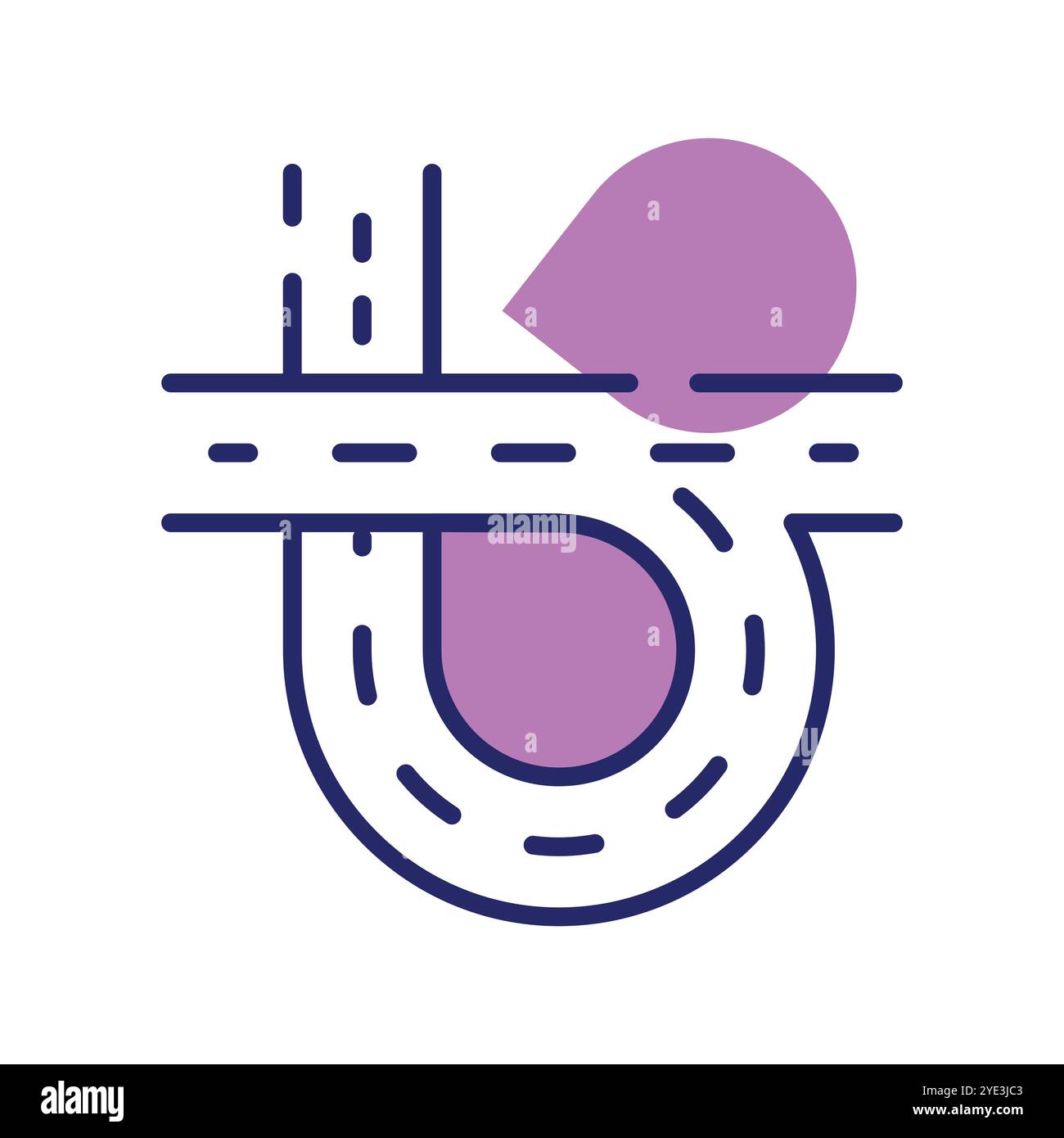 Detour vector vectors Cut Out Stock Images & Pictures - Alamy