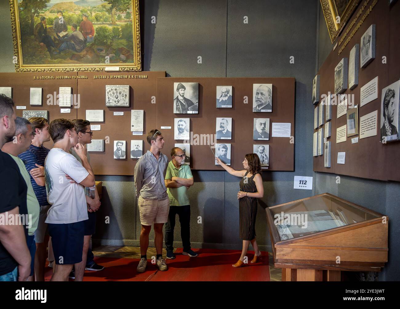 The Joseph Stalin Museum, dedicated to the life of Joseph Stalin, the ...