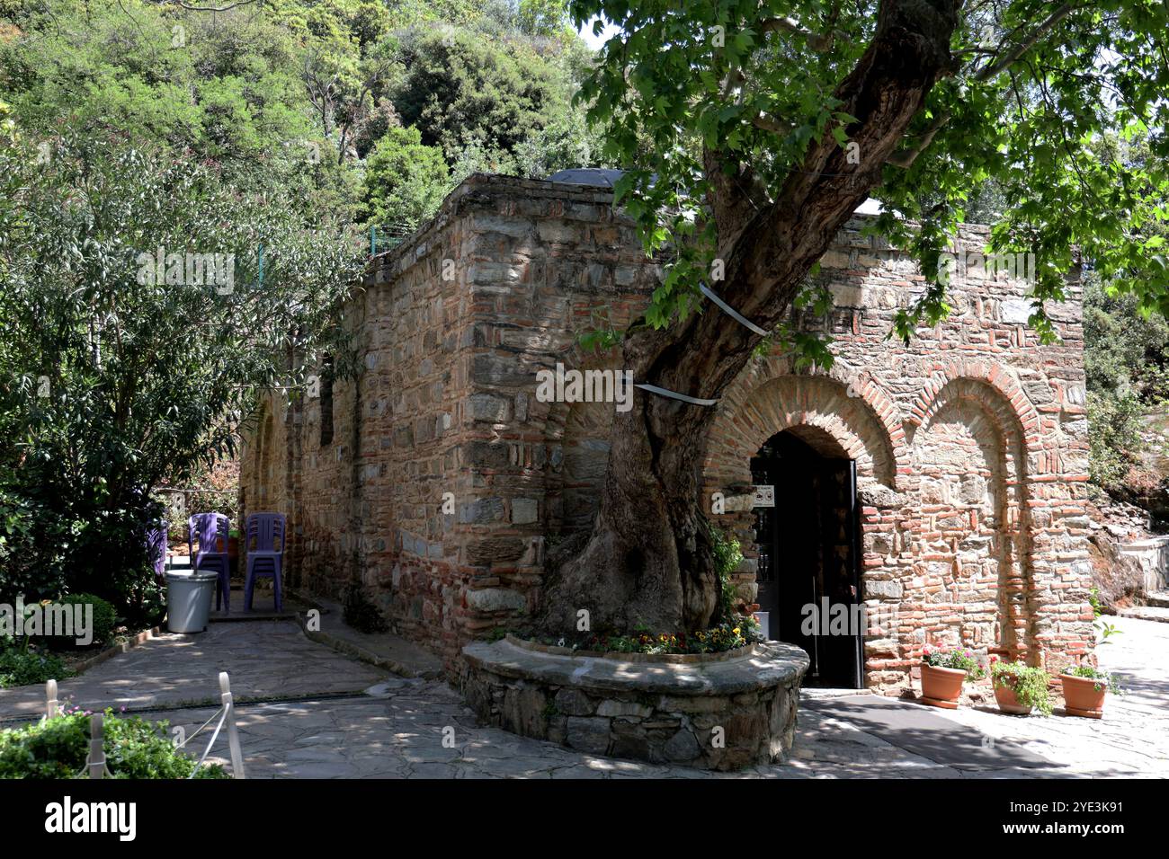 The House of the Virgin Mary in Ephesus, Turkey Stock Photo - Alamy