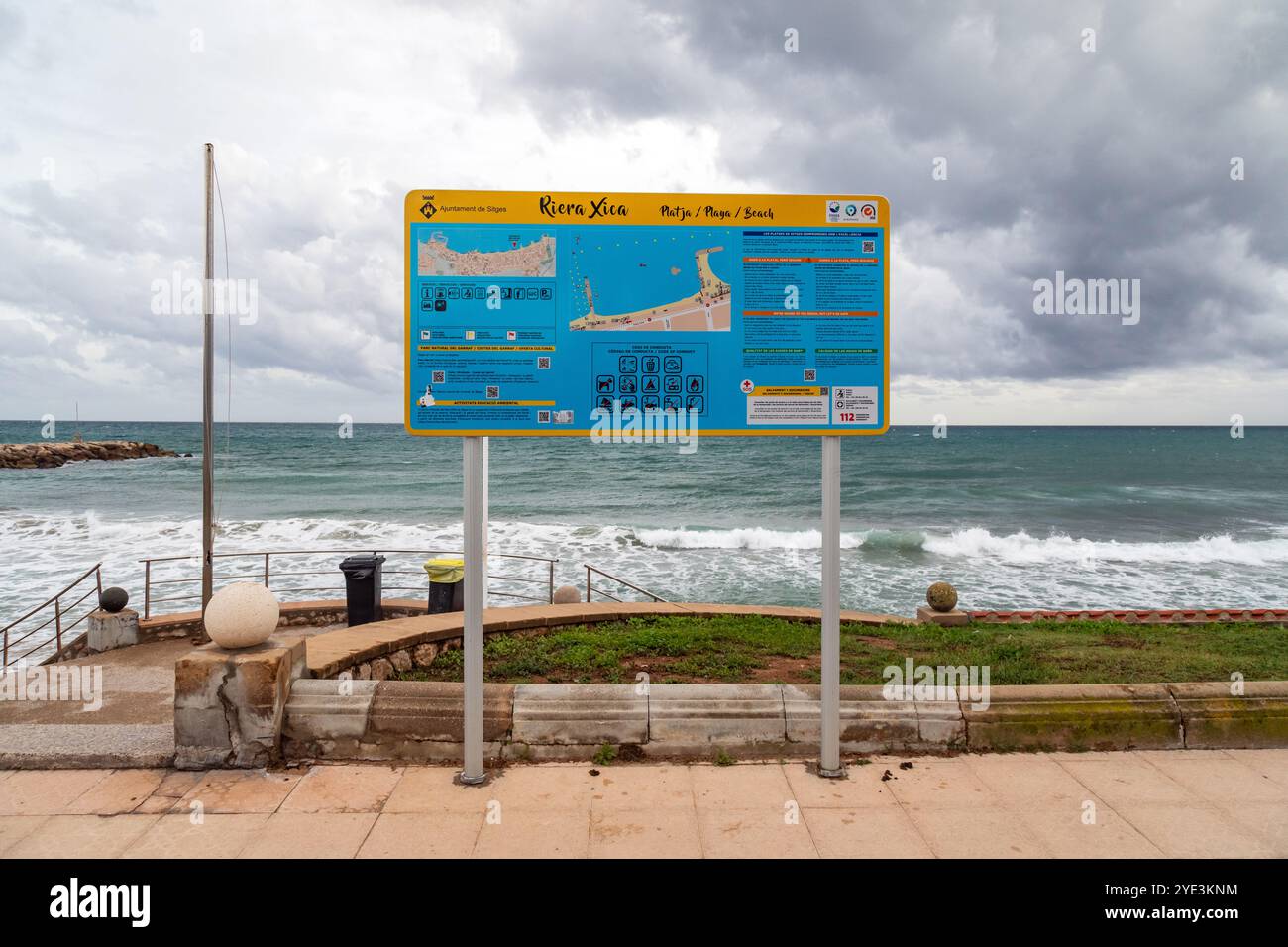 Map of sitges spain hi-res stock photography and images - Alamy