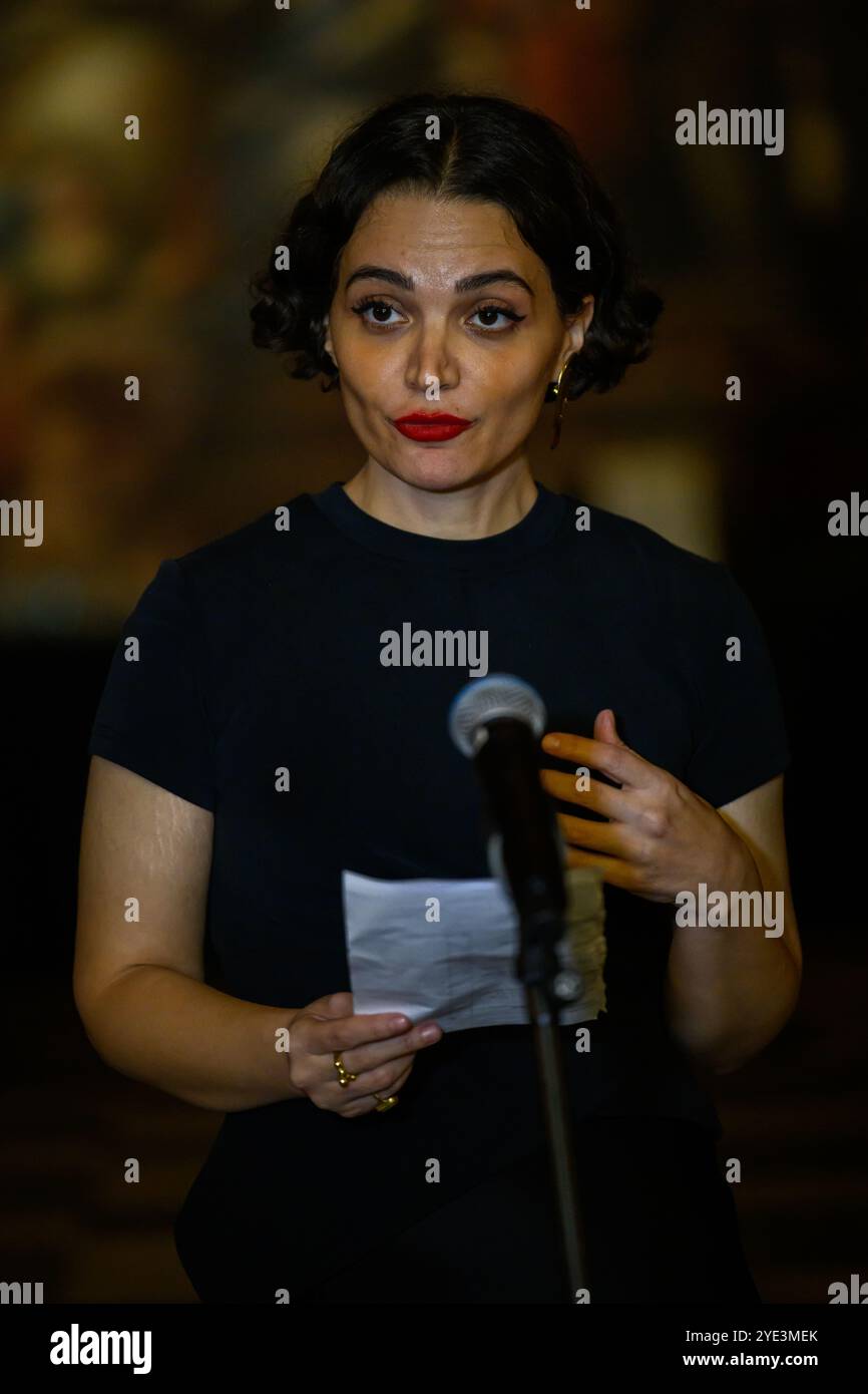 London, UK, 28th October 2024, Duo by Melek Zeynep Bulut has opened at ...