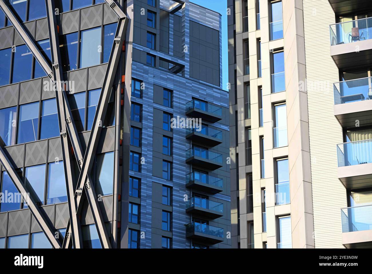 Office and tower block accomodation shots Stock Photo - Alamy