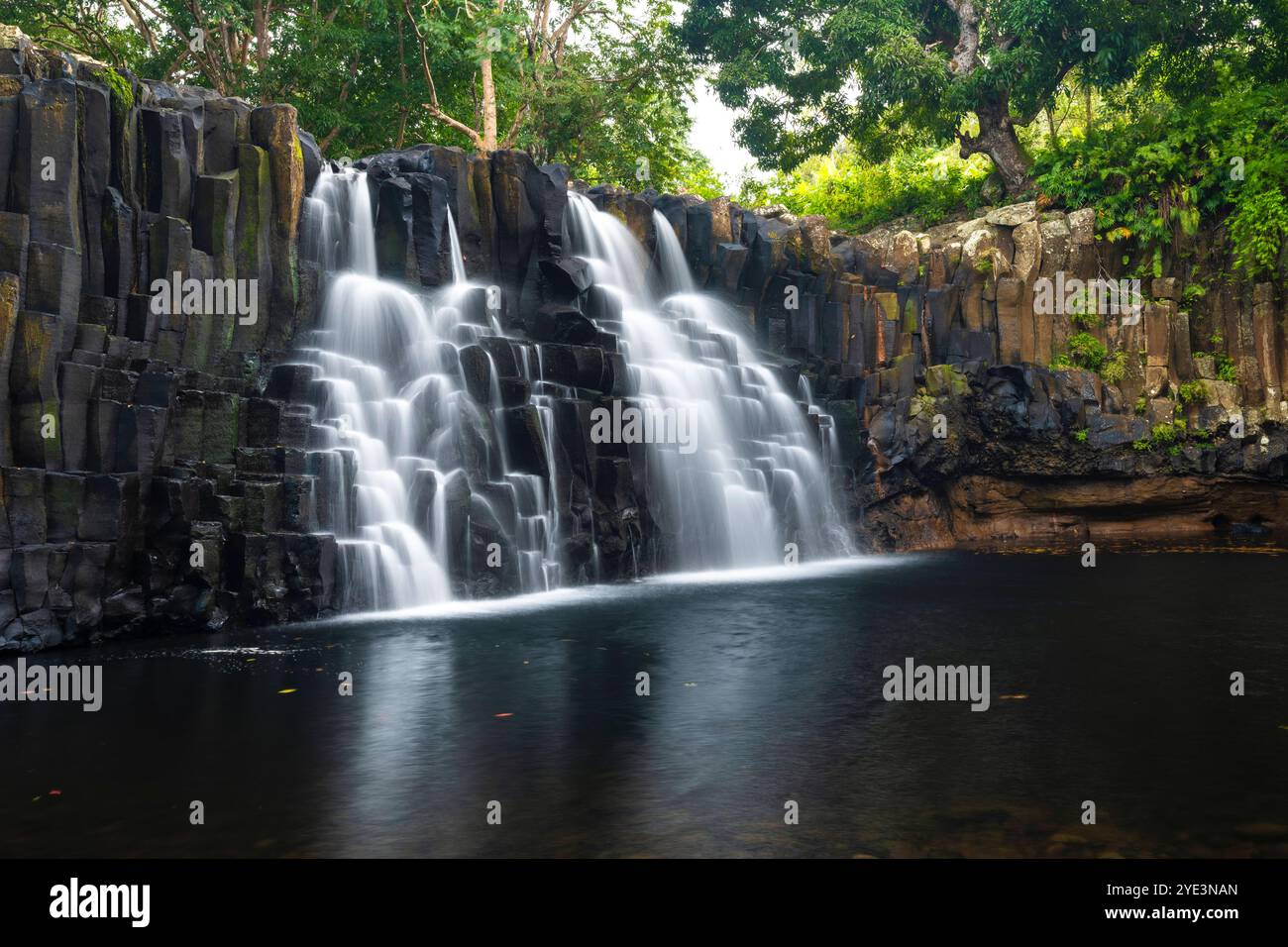 Rochester Fall, Wasserfall, Souillac, indischer Ozean, Insel, Mauritius ...