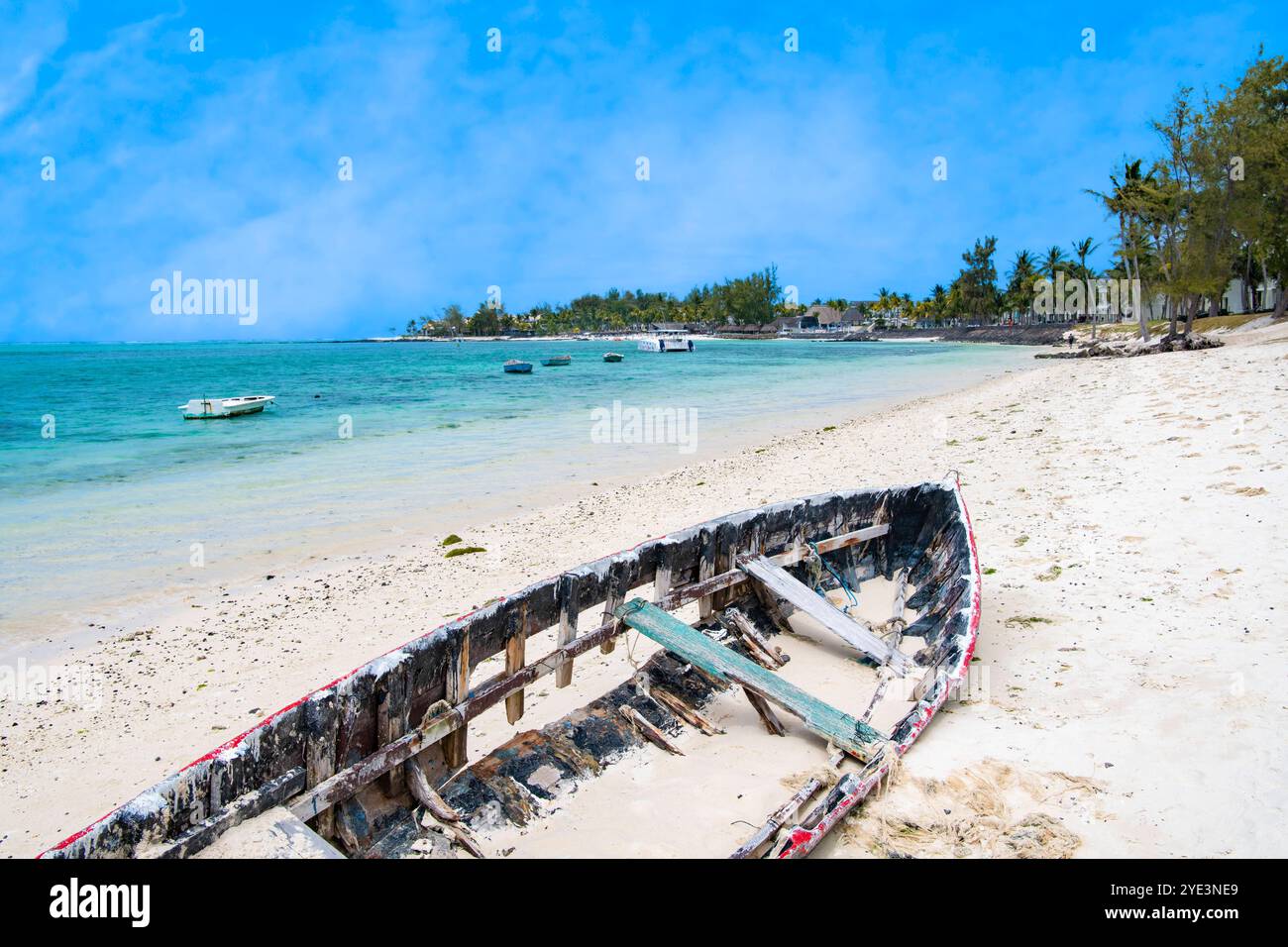 Strand , Beach, Belle Mare, Beau Champ, Ostküste, indischer Ozean ...