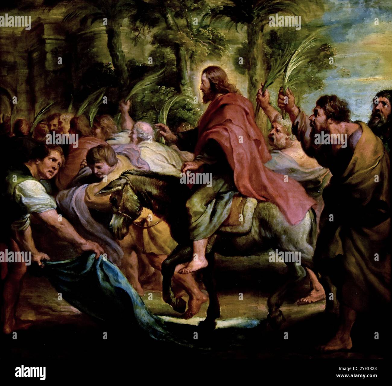 Christ Enters Jerusalem 1632 by Peter Paul Rubens.(1577-1640). Flemish ...