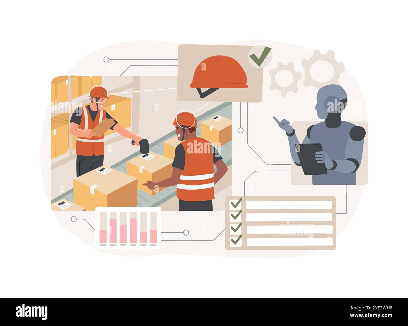 Industrial risks Stock Vector Images - Alamy