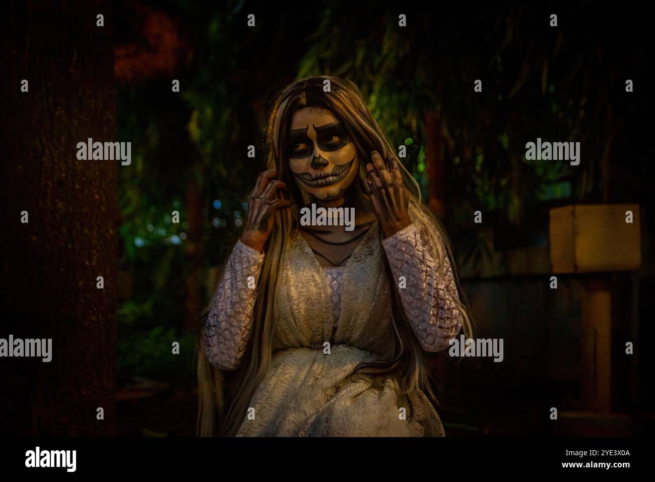 Kolkata, West Bengal, India. 28th Oct, 2024. As Halloween approaches ...