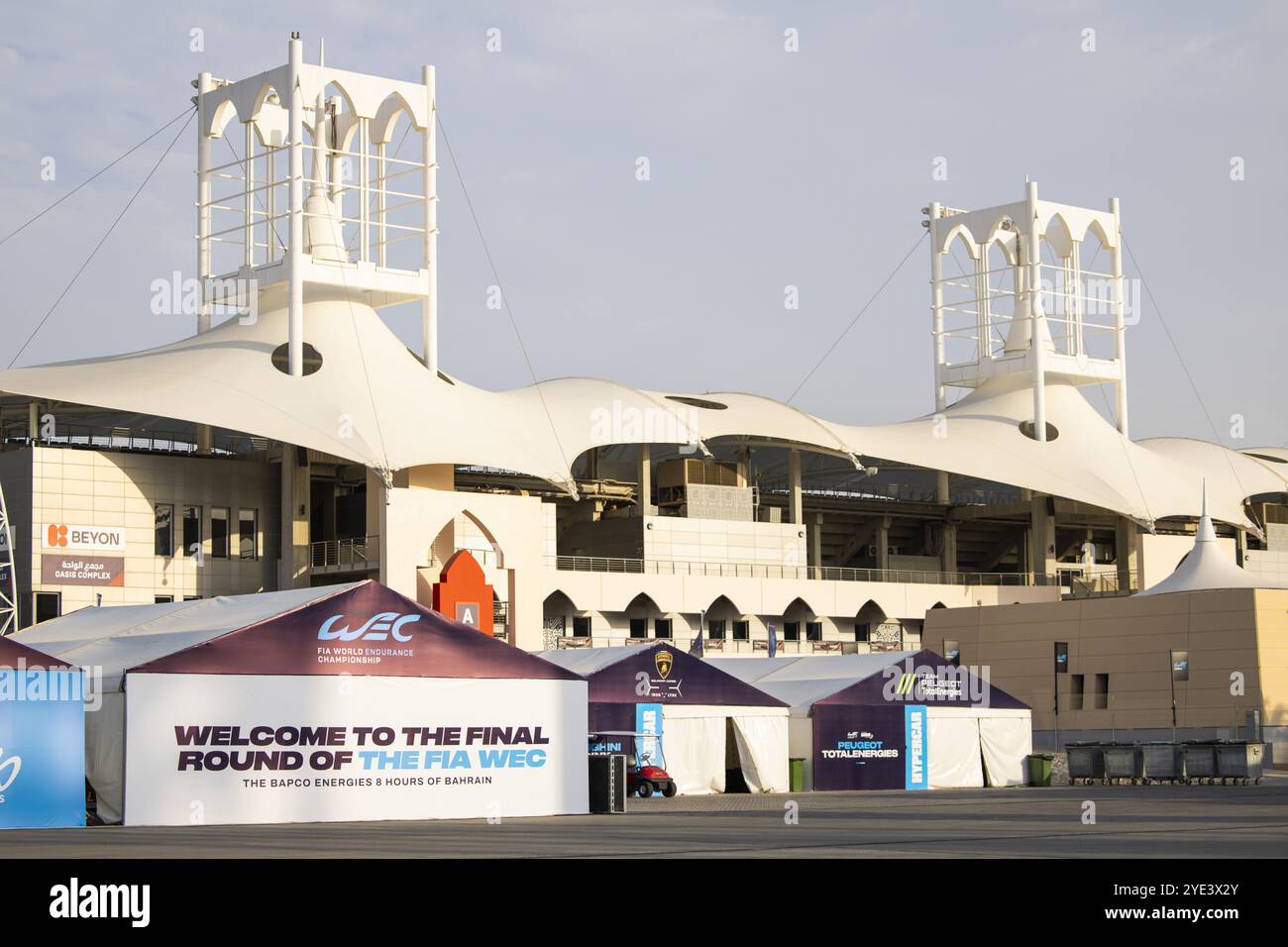 Illustration, set-up during the 2024 8 Hours of Bahrain, 8th round of ...