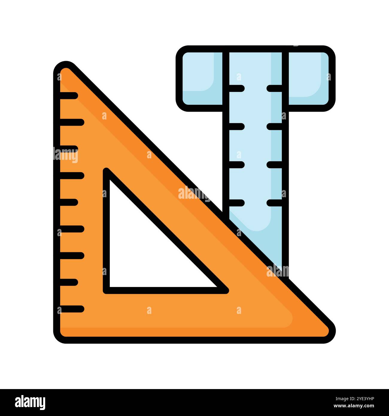 Measurement tools, rulers vector design in trendy style Stock Vector ...