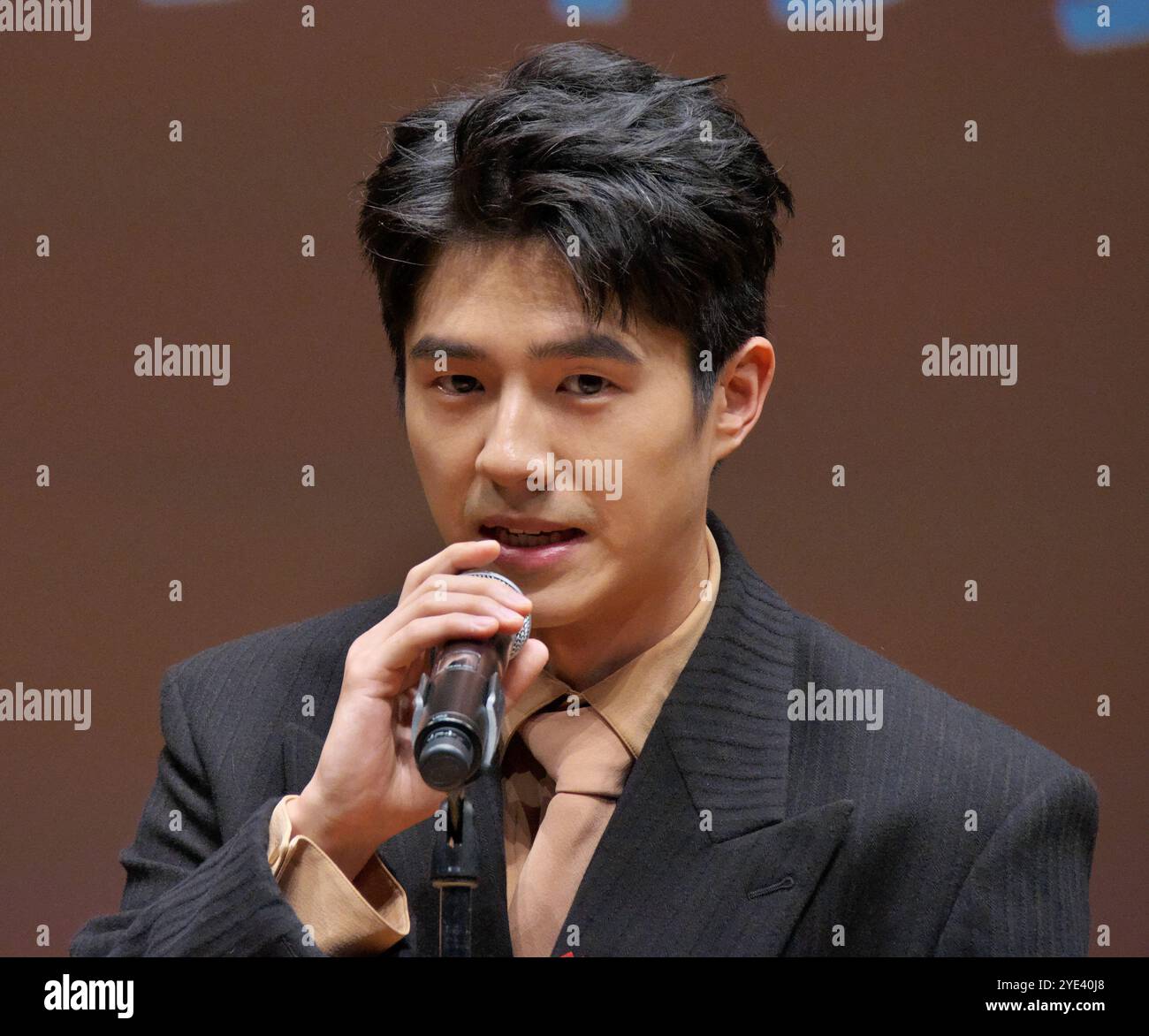 Tokyo, Japan. 29th Oct, 2024. Chinese actor Liu Haoran attends a closing ceremony for the China ...
