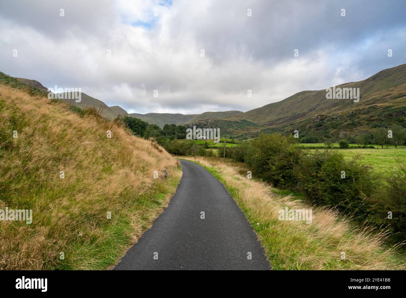 The Kentmere valley, a remote landscape north of Kendal in the Lake ...