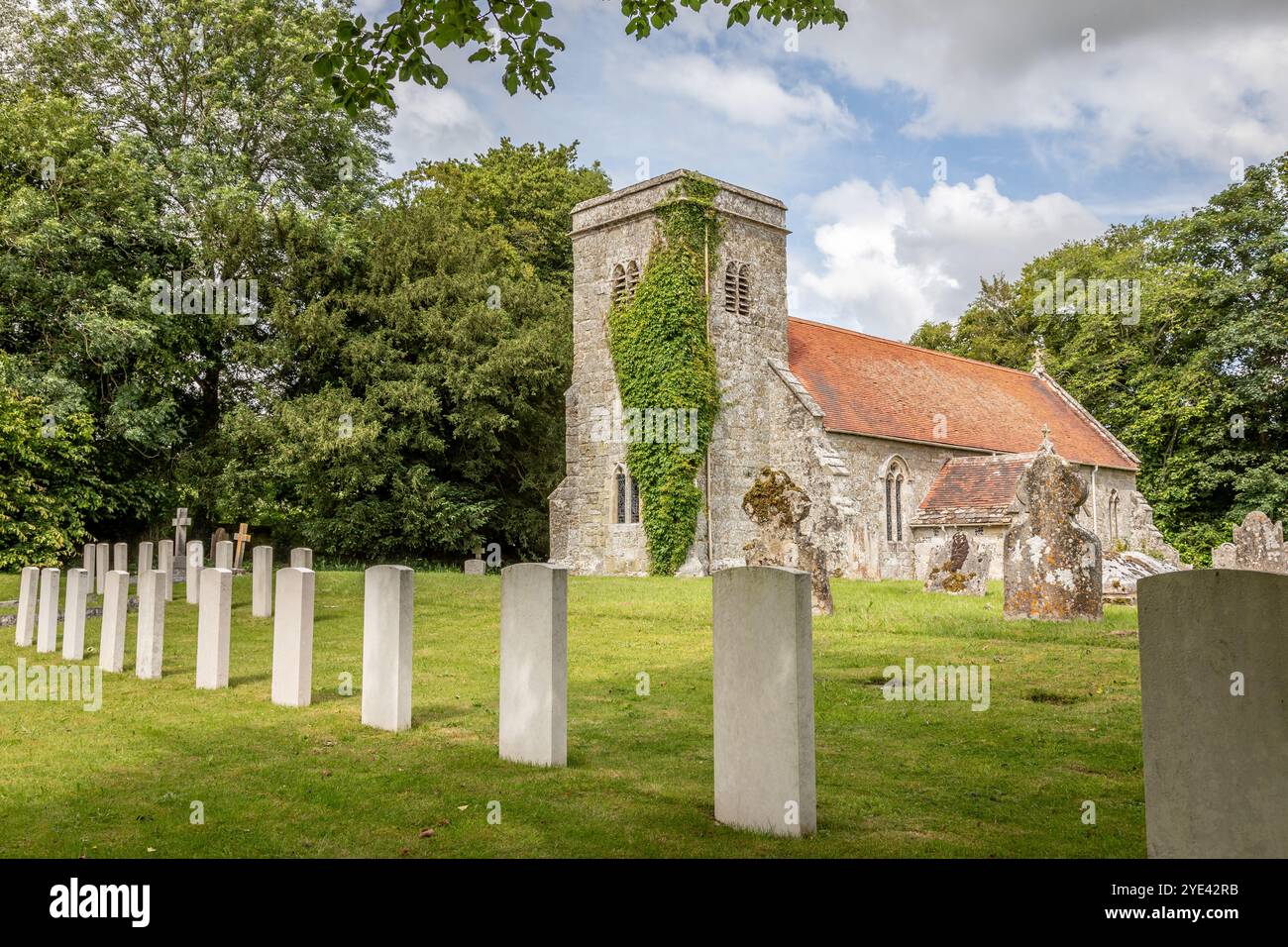 St Editha Church, Baverstock, Wiltshire, England, UK Stock Photo - Alamy