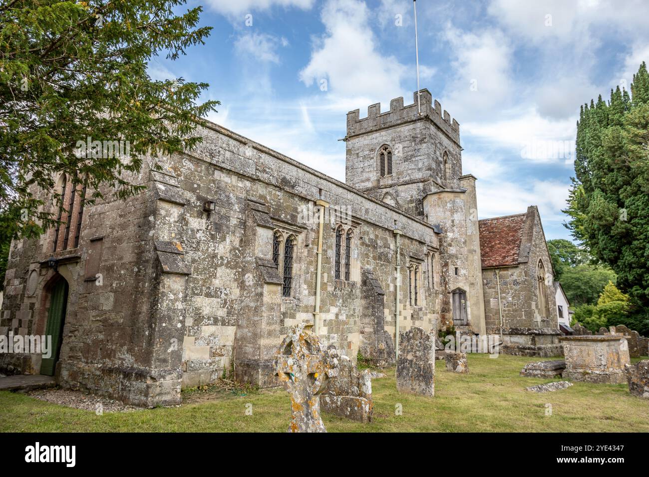 St Martin Church, Barford St Martin, Wiltshire, England, UK Stock Photo ...