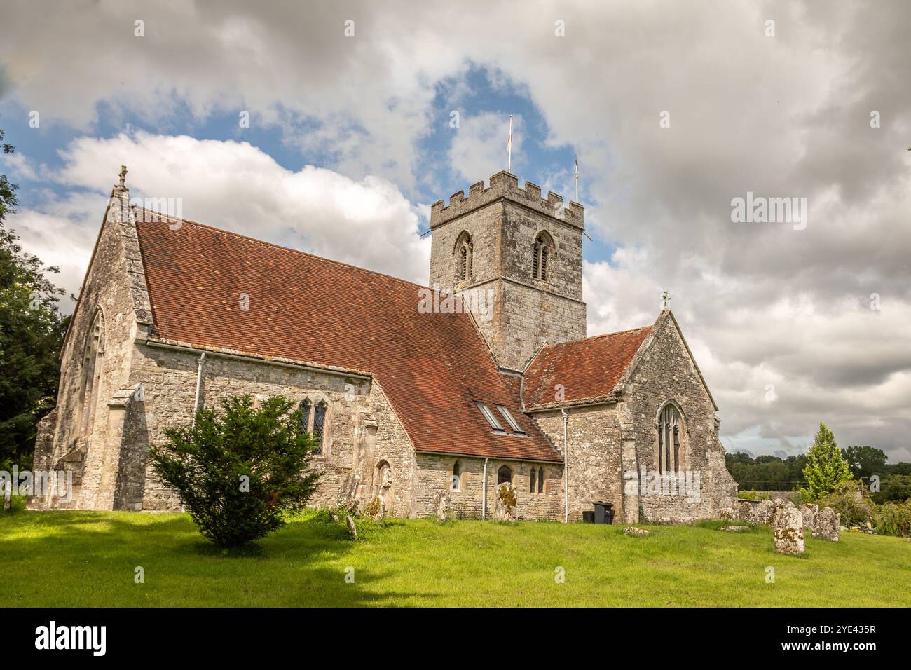 St Mary Church, Dinton, Wiltshire, England, UK Stock Photo - Alamy