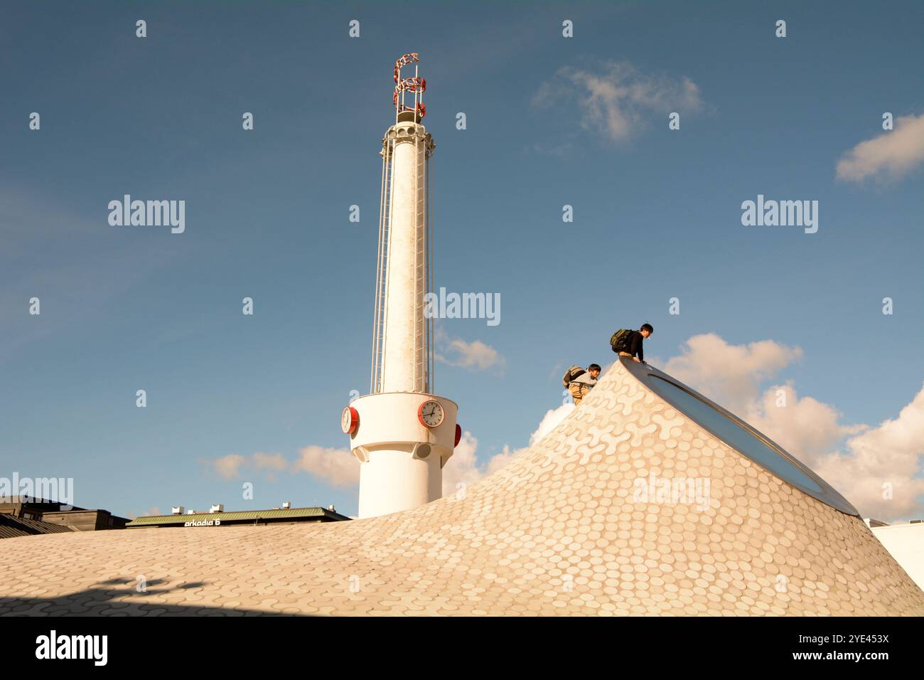 Roof of the amos rex art museum hi-res stock photography and images - Alamy