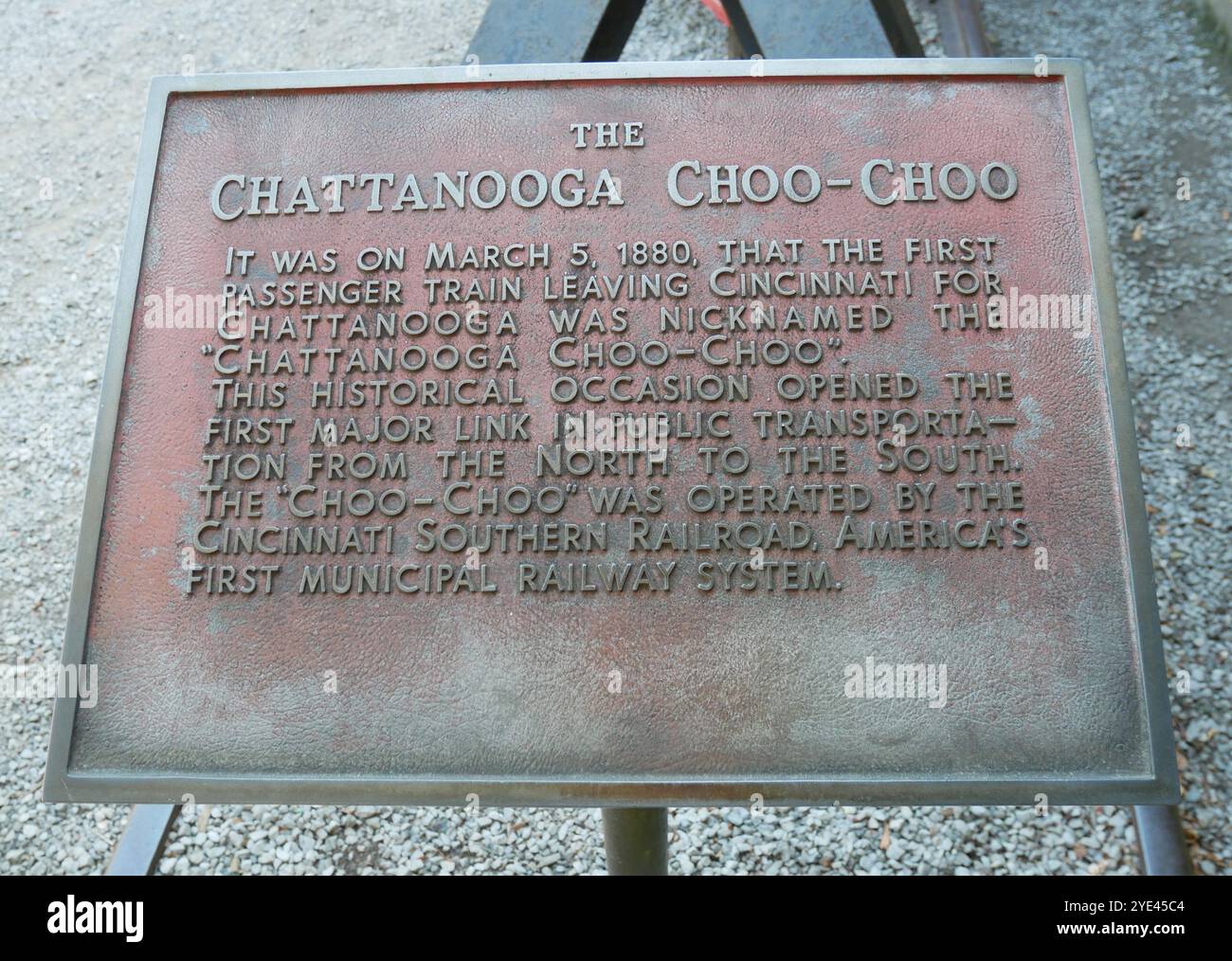 Chattanooga, Tennessee, USA, Choo Choo Stock Photo - Alamy