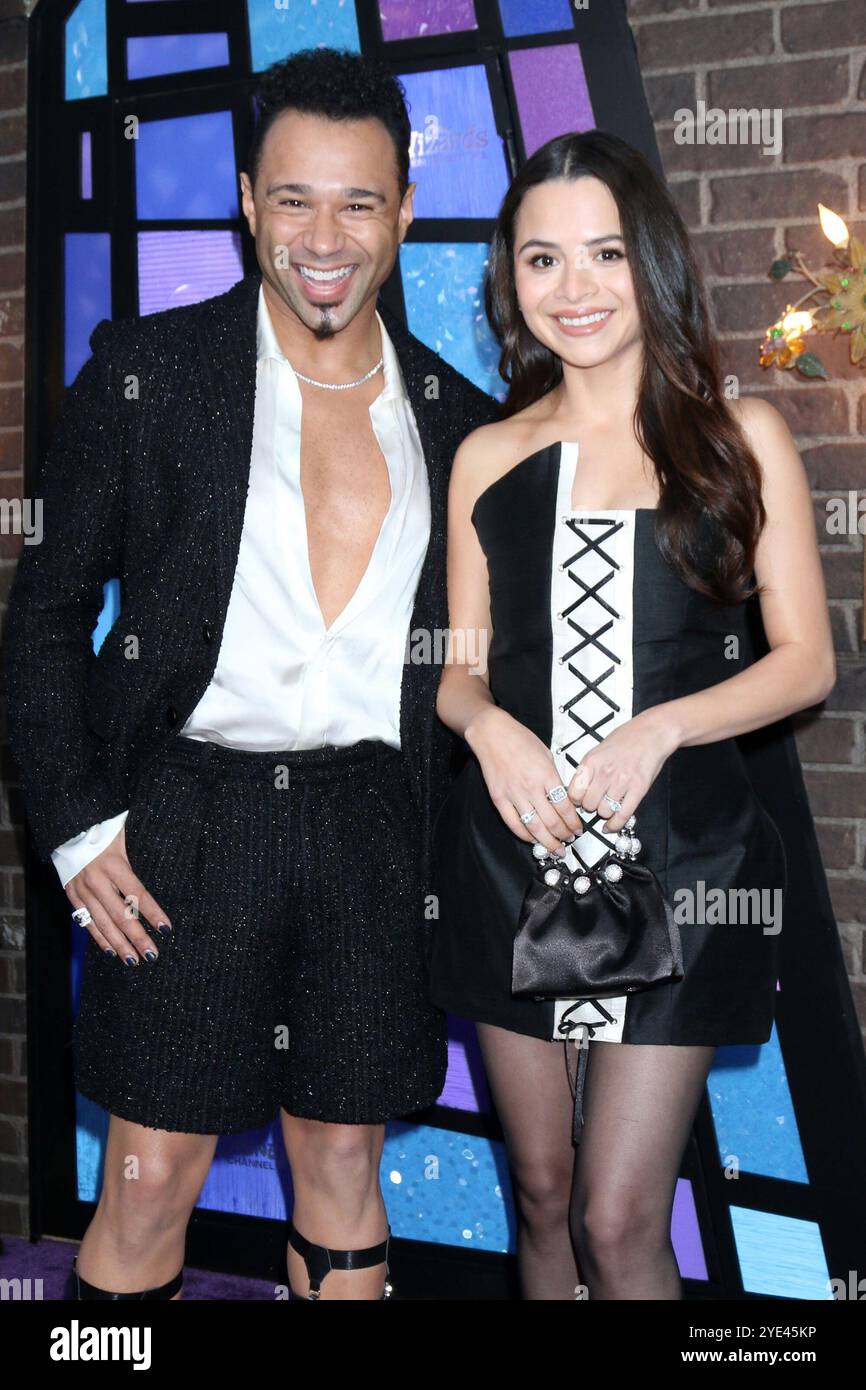 Ca. 28th Oct, 2024. Corbin Bleu, Sasha Clements at arrivals for WIZARDS ...