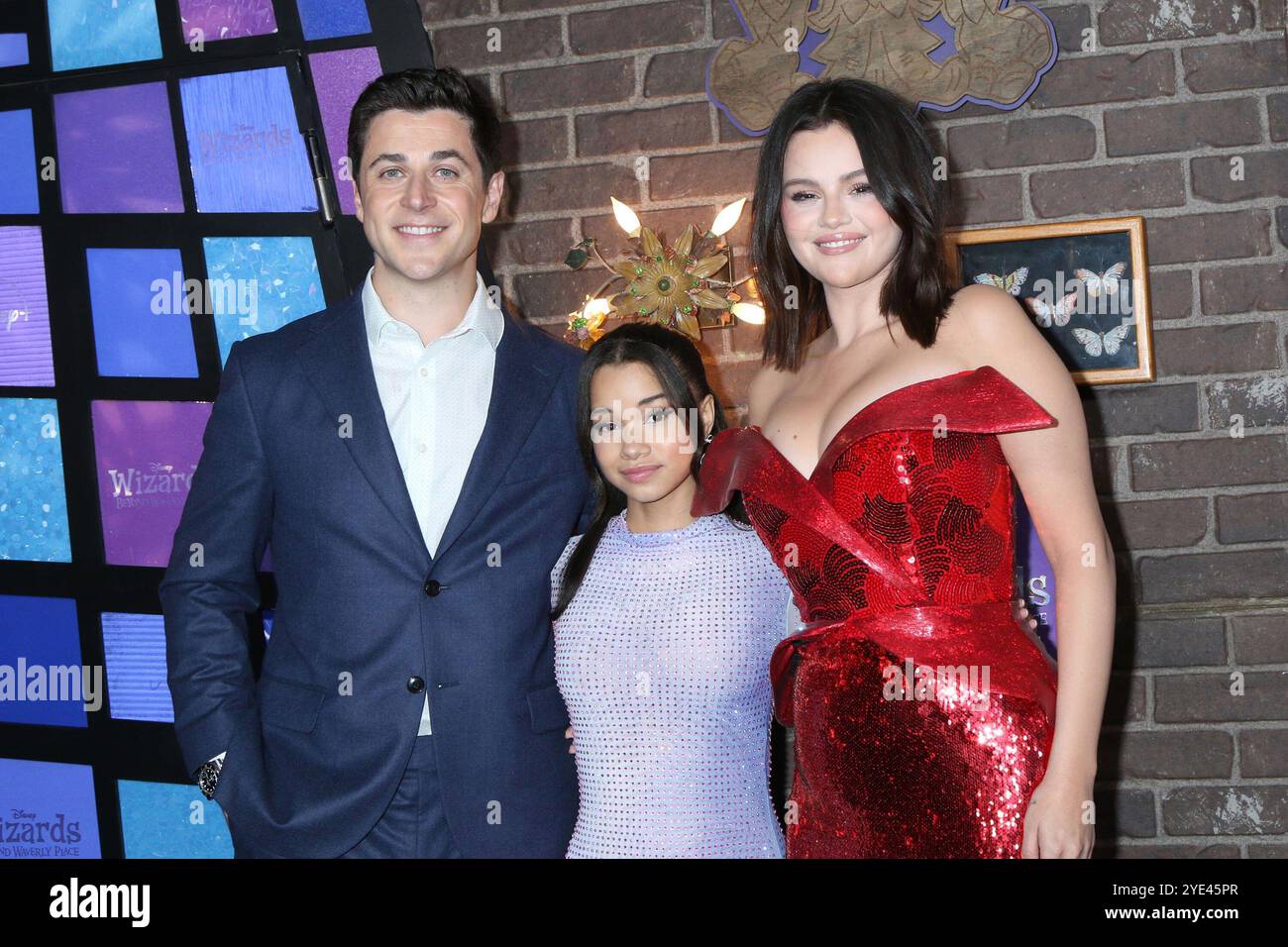 Ca. 28th Oct, 2024. David Henrie, Janice Leann Brown, Selena Gomez at ...
