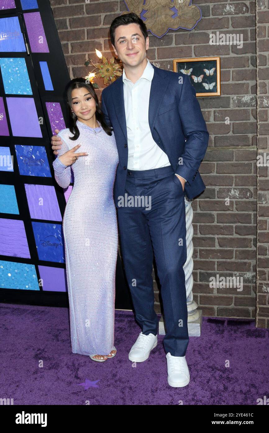 Ca. 28th Oct, 2024. Janice LeAnn Brown, David Henrie at arrivals for ...
