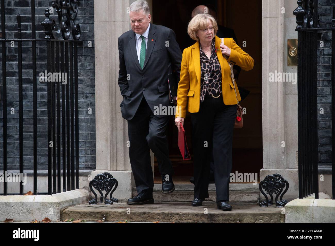 London, UK. 29 Oct 2024. Pictured: (L-R) - Lord Kennedy Of Southwark ...