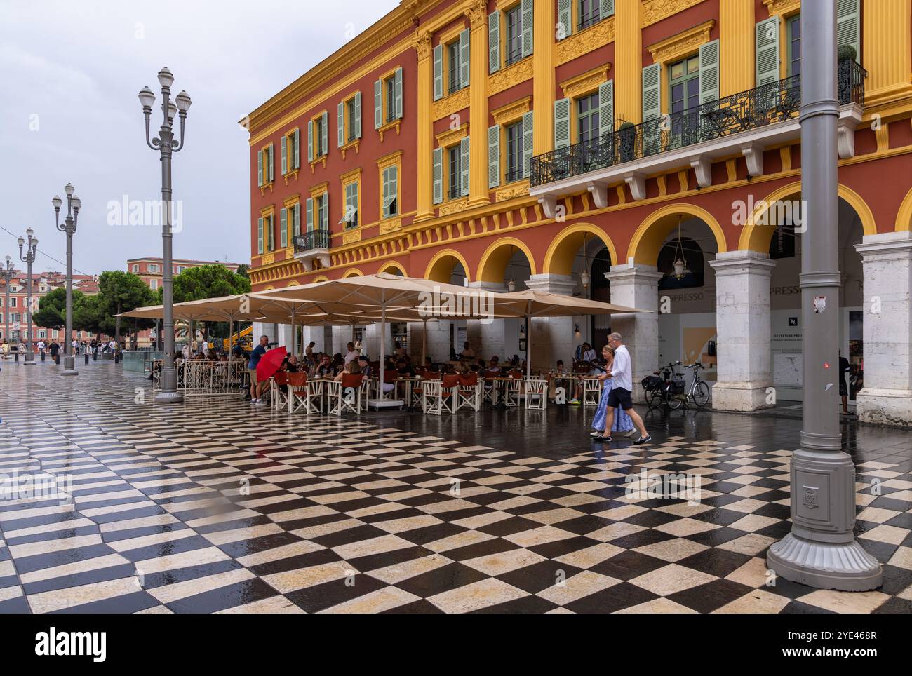 Place Massena / Massena Square in the main meeting place in the centre ...