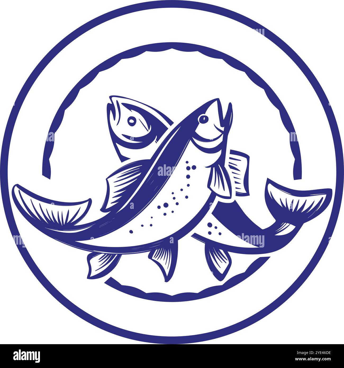 Fishing for sea fish Cut Out Stock Images & Pictures - Alamy