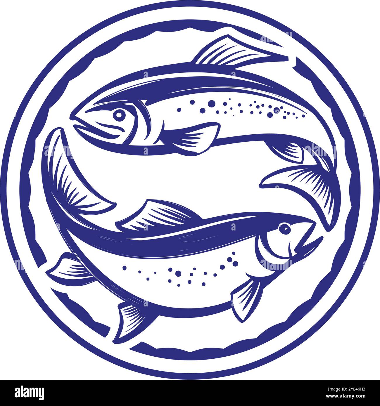 Fishing for sea fish Cut Out Stock Images & Pictures - Alamy