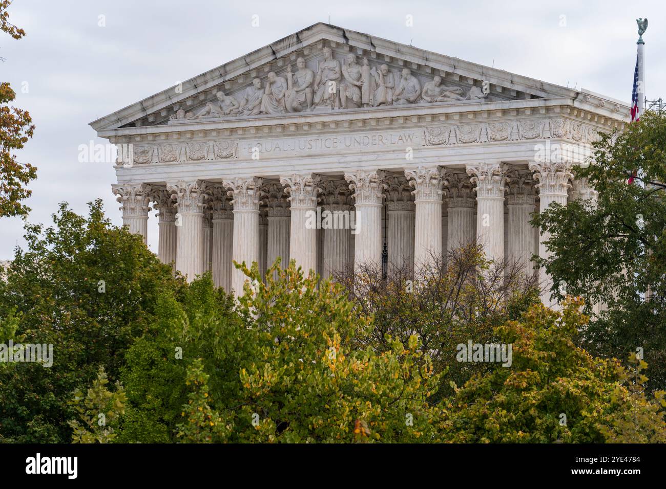 The Supreme Court is seen in Washington, Tuesday, Oct. 29, 2024. (AP ...