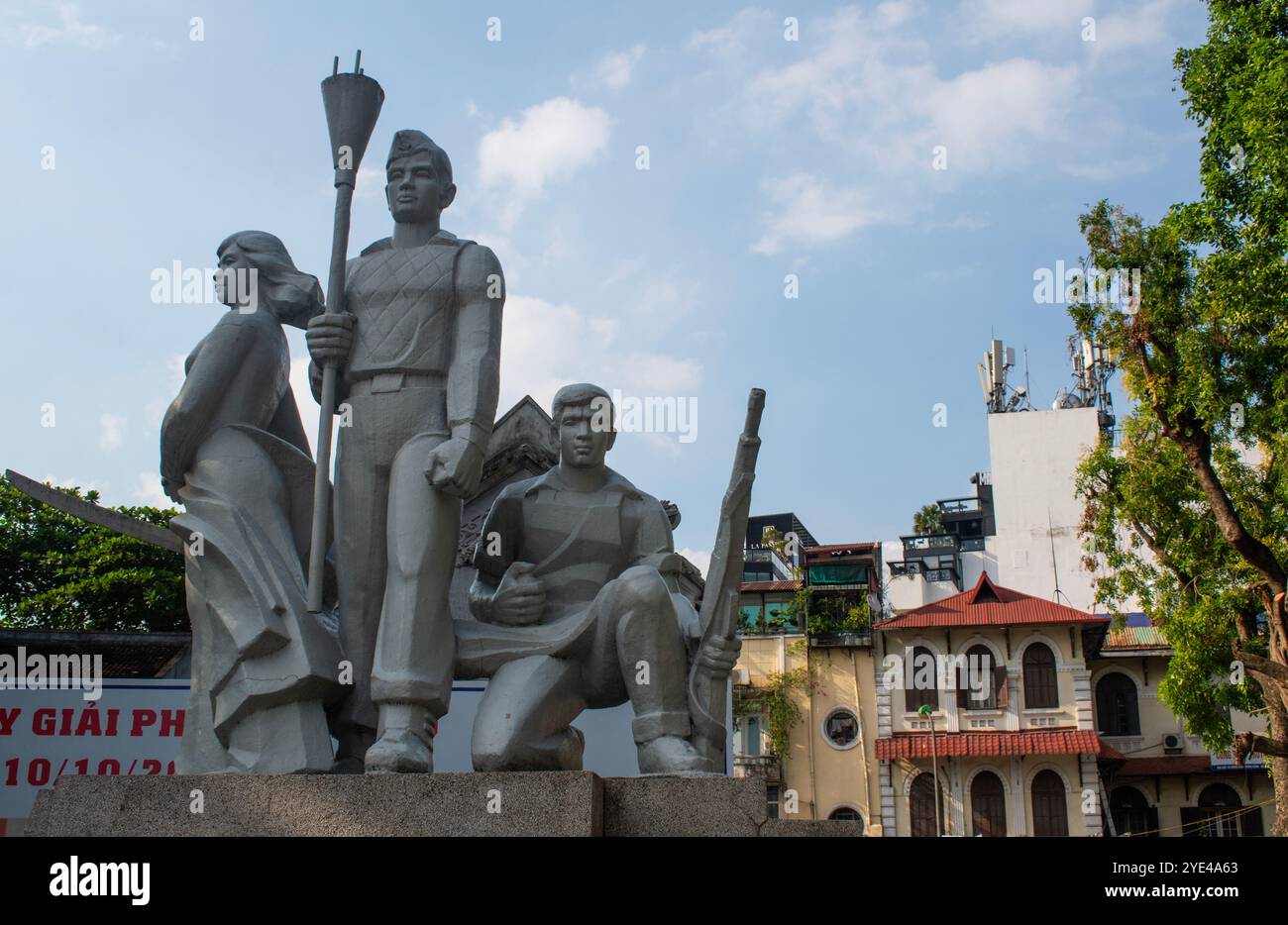 Hanoi, Vietnam: The Martyrs' Monument, 1984 memorial of the national ...
