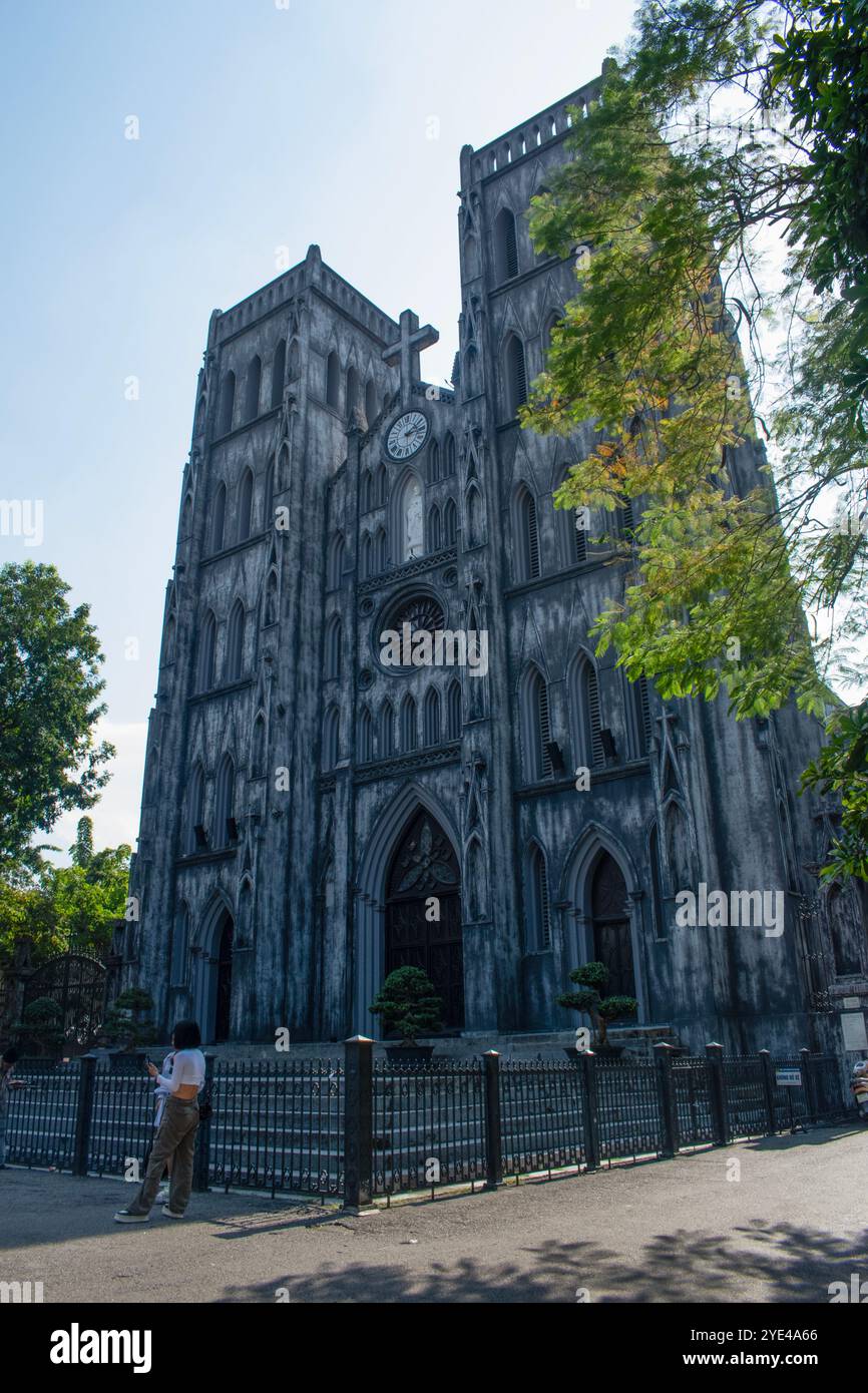 Hanoi, Vietnam: St. Joseph's Cathedral, late 19th century Gothic ...