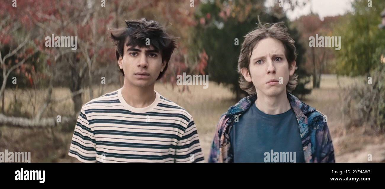 ALL YOU NEED IS BLOOD, from left: Neel Sethi, Logan Riley Bruner, 2023 ...