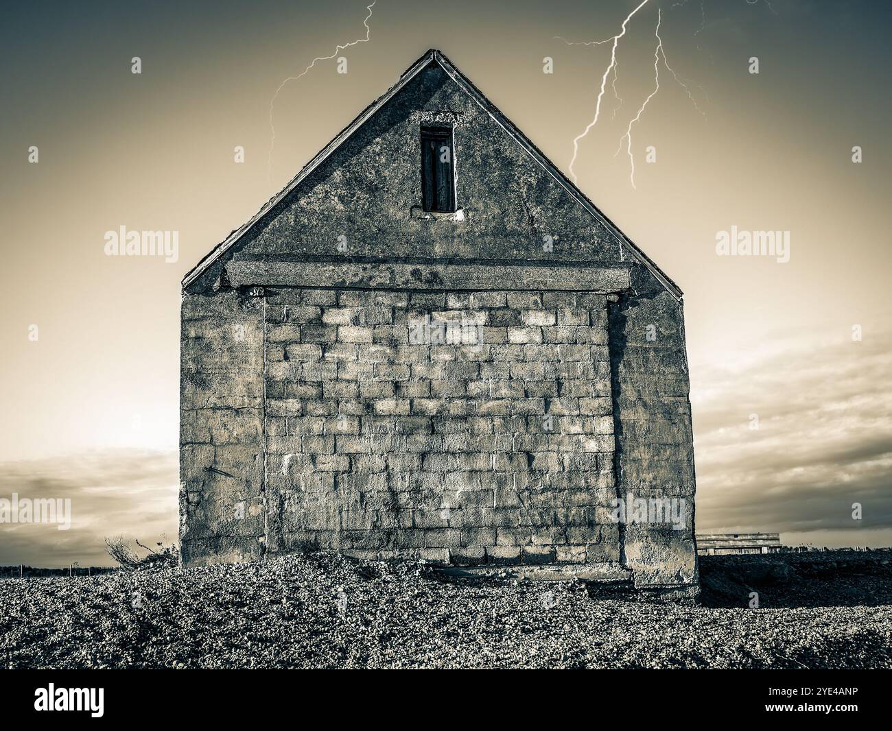 The Mary Stanford lifeboat house in, Rye, is portrayed in a ...