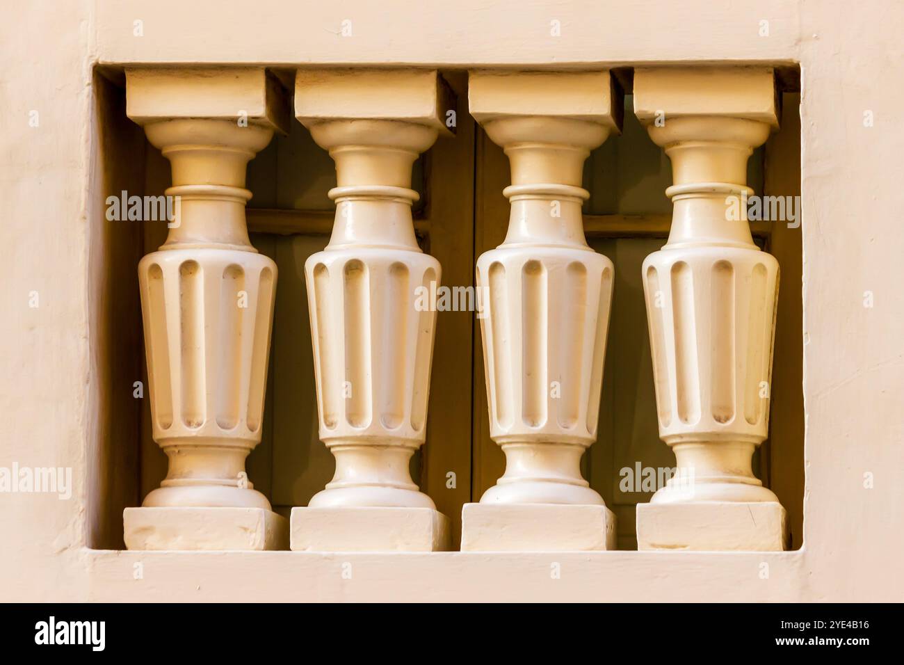 Close-up of Classic Architectural Baluster Design Stock Photo - Alamy