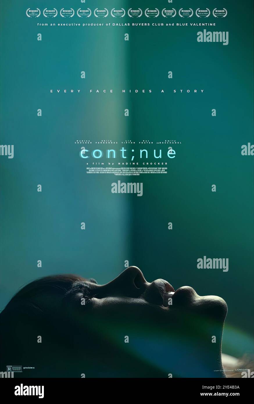 CONTINUE, US poster, Nadine Crocker, 2022. © Lionsgate Films / courtesy ...