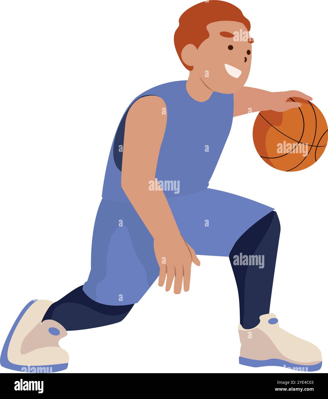 Player practicing basketball Cut Out Stock Images & Pictures - Alamy