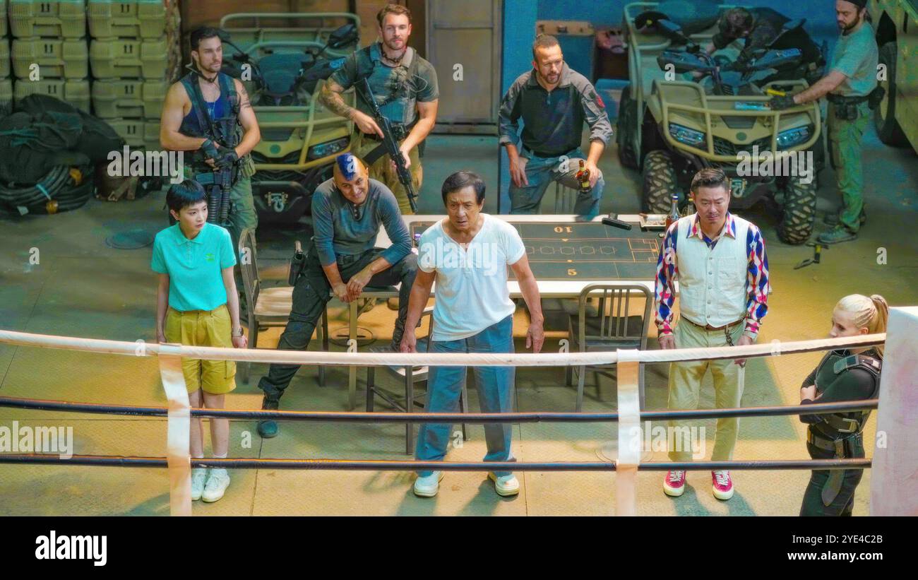 PANDA PLAN, (aka XIONG MAO JI HUA), front from left: SHI Ce, Temur ...