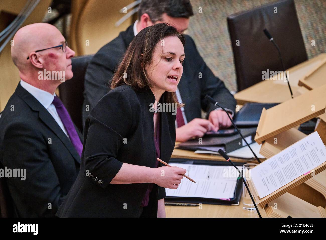 Edinburgh Scotland, UK 29 October 2024. Deputy First Minister Kate ...