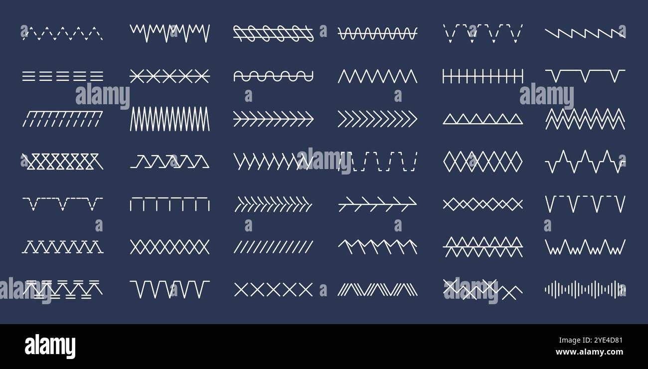Sewing Machine Stitch Types